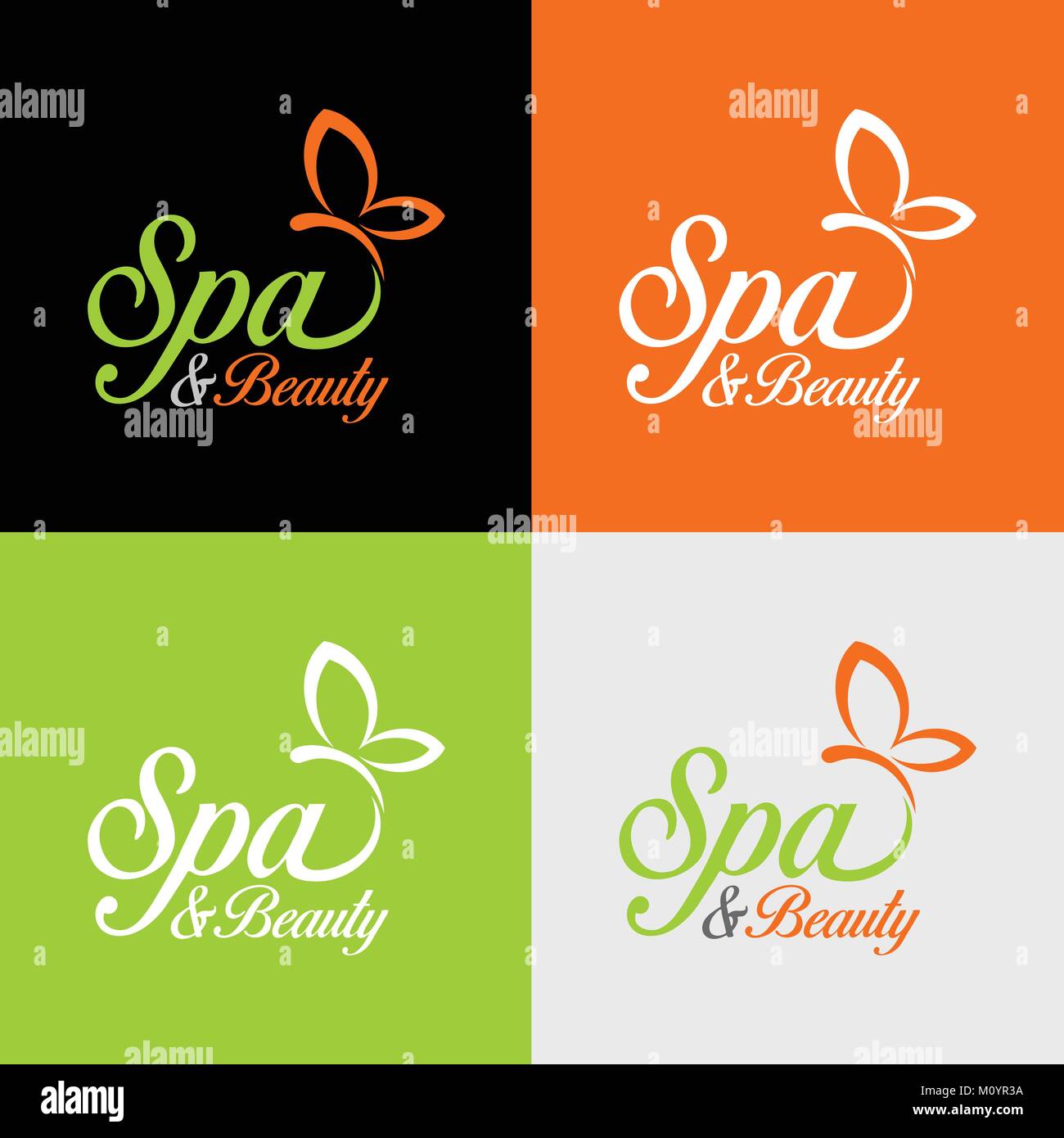 spa and beauty logo Stock Vector Image & Art - Alamy