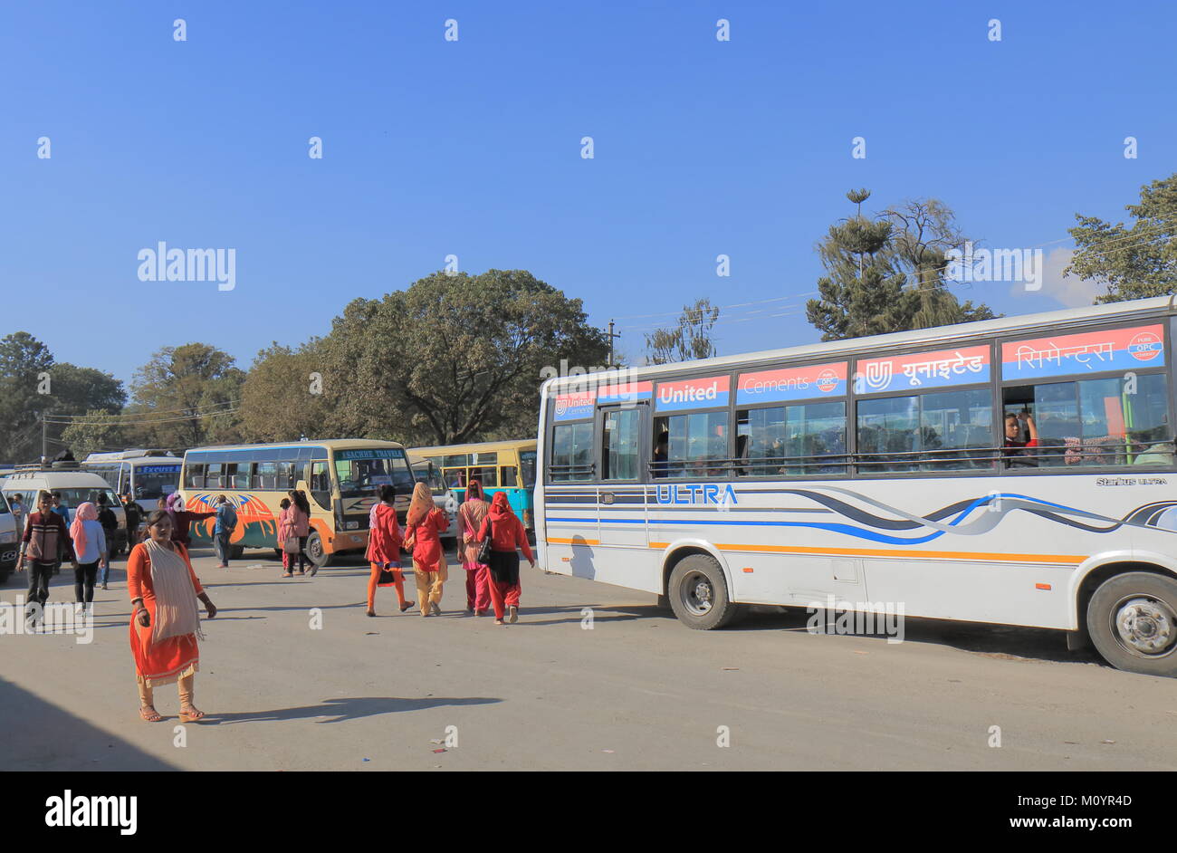 Nepali bus hi-res stock photography and images - Alamy