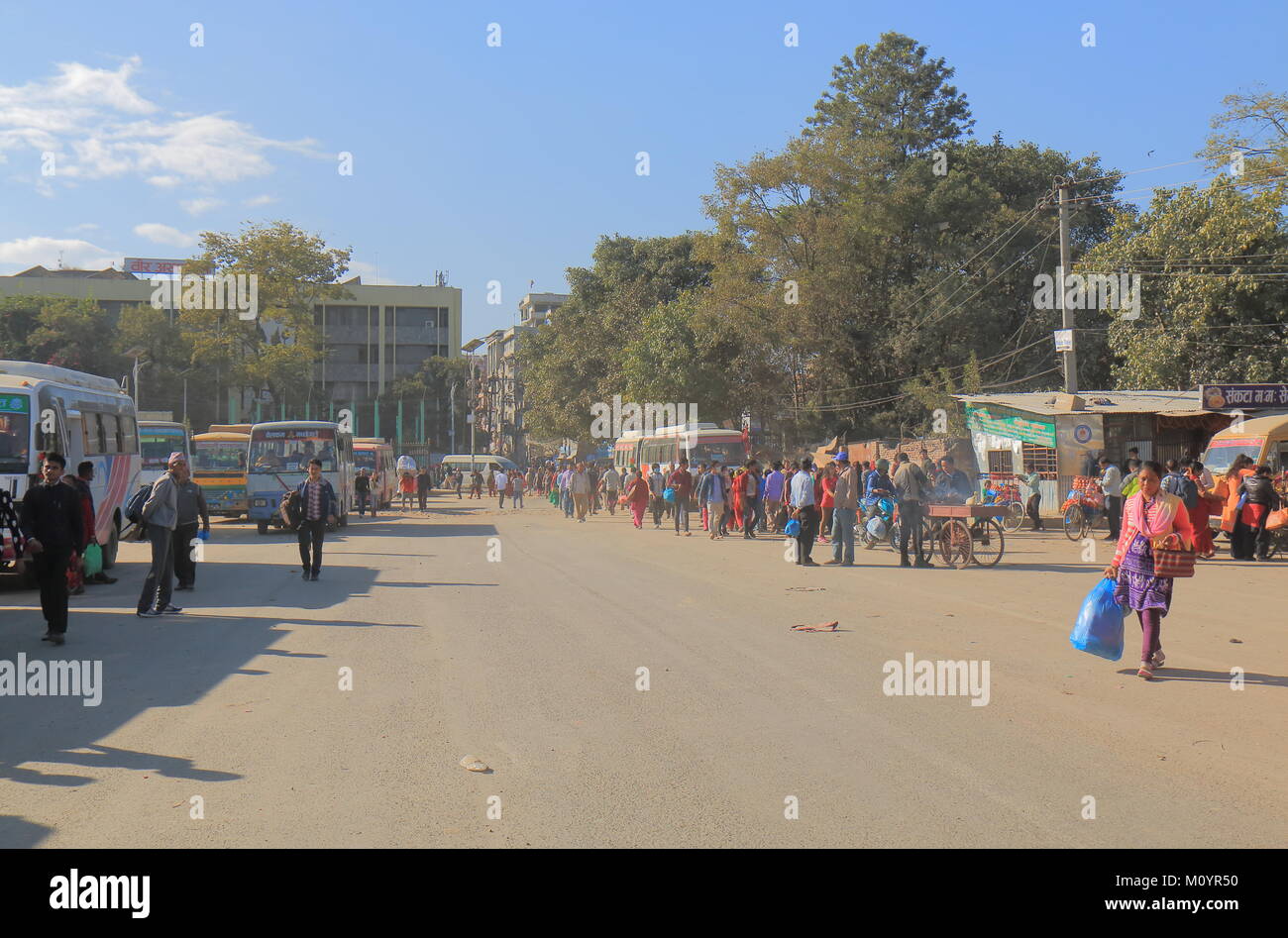 Nepal bus transport hi-res stock photography and images - Alamy