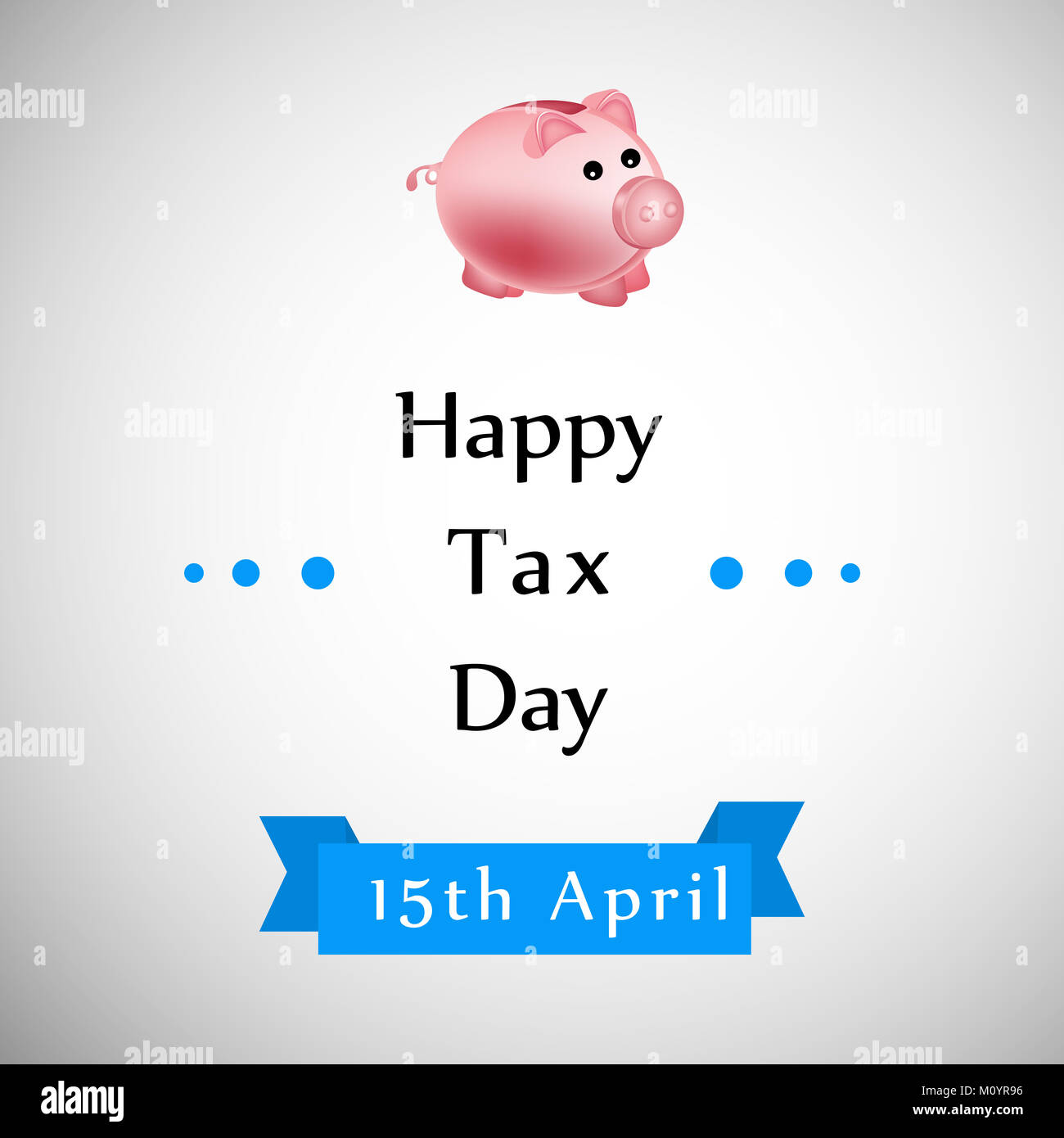 illustration of U.S.A Tax Day background Stock Photo - Alamy