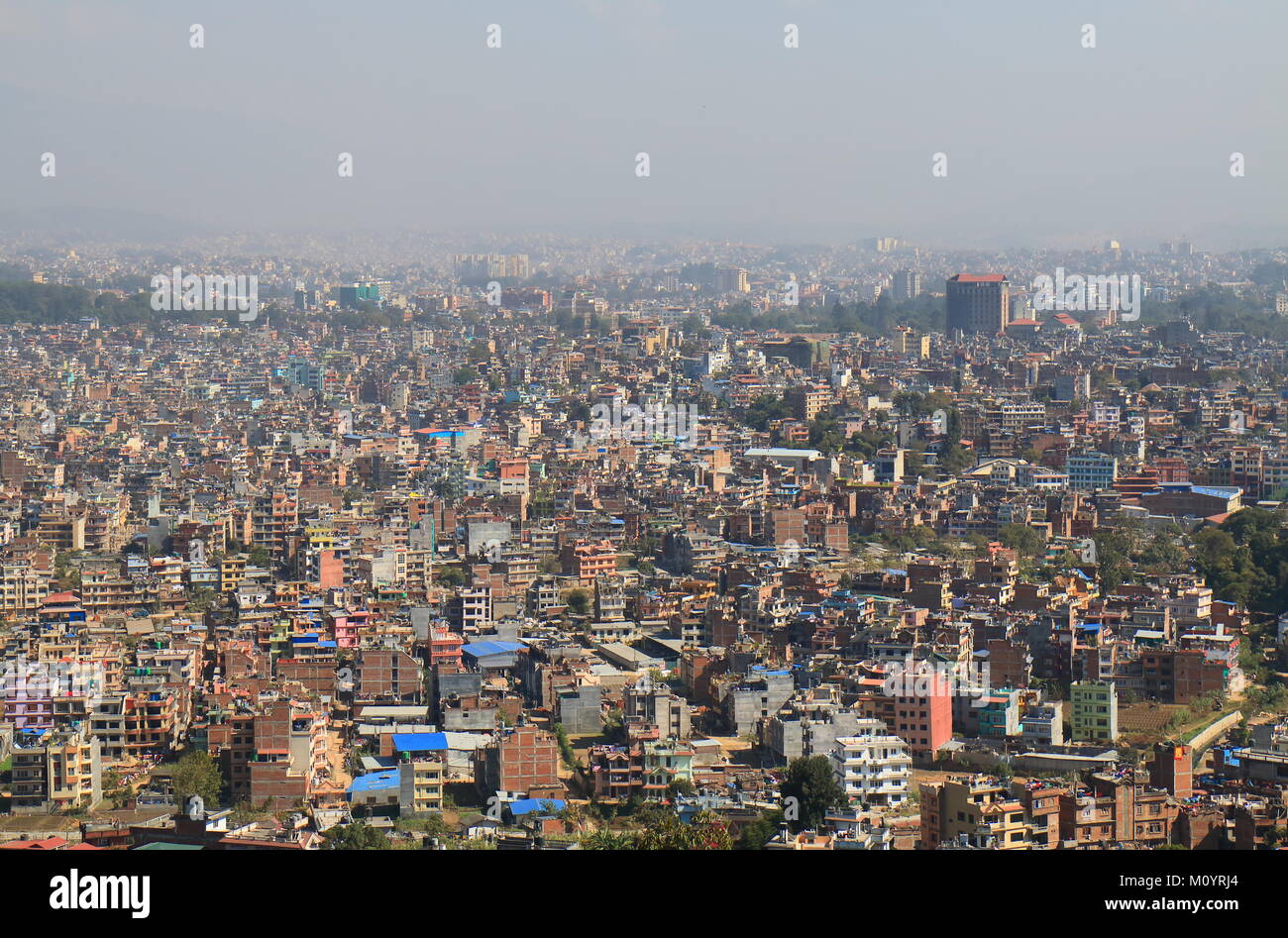 Kathmandu cityscape hi-res stock photography and images - Alamy
