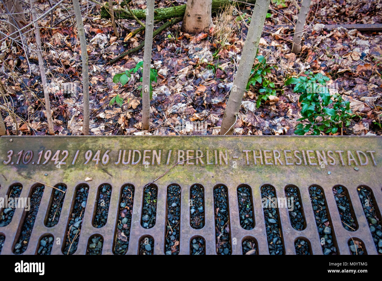 Berlin-Grunewald station.Deutsche Bahn Gleis 17 (Platform 17 ...
