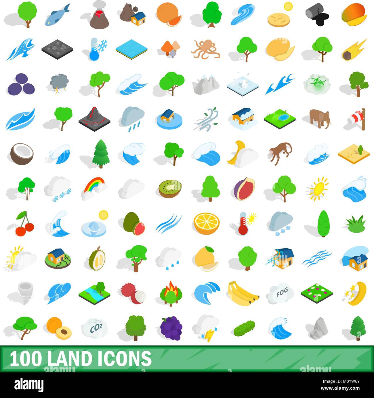 Land 100 Stock Vector Images - Alamy