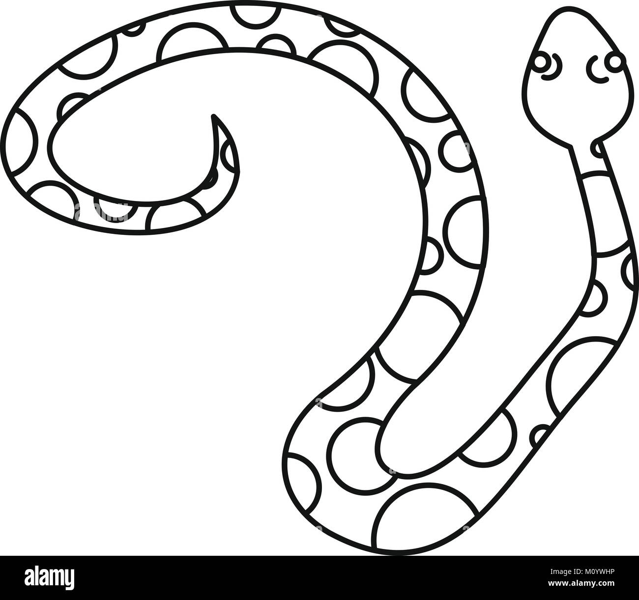 Spotted snake icon, outline style Stock Vector Image & Art - Alamy Spotted snake icon, outline style Stock Vector Image & Art - Alamy