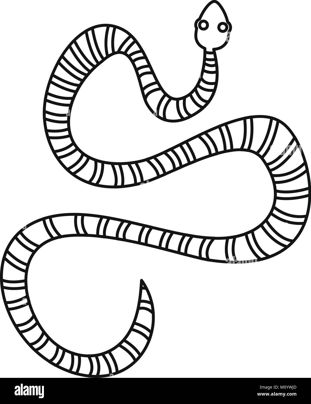 White striped snake icon, outline style Stock Vector Image & Art - Alamy White striped snake icon, outline style Stock Vector Image & Art - Alamy
