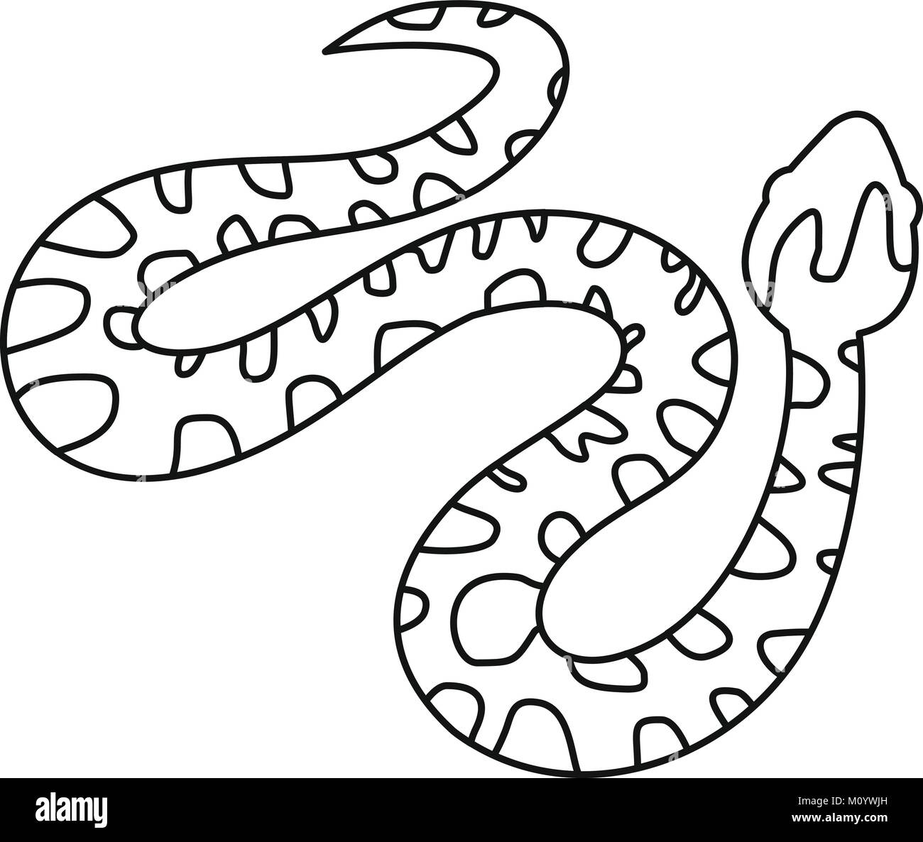 Spotted snake icon, outline style Stock Vector Image & Art - Alamy Spotted snake icon, outline style Stock Vector Image & Art - Alamy