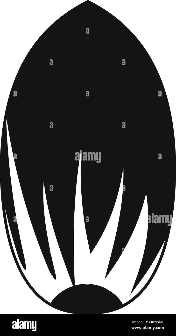 Nut nutrient icon simple hi-res stock photography and images - Alamy