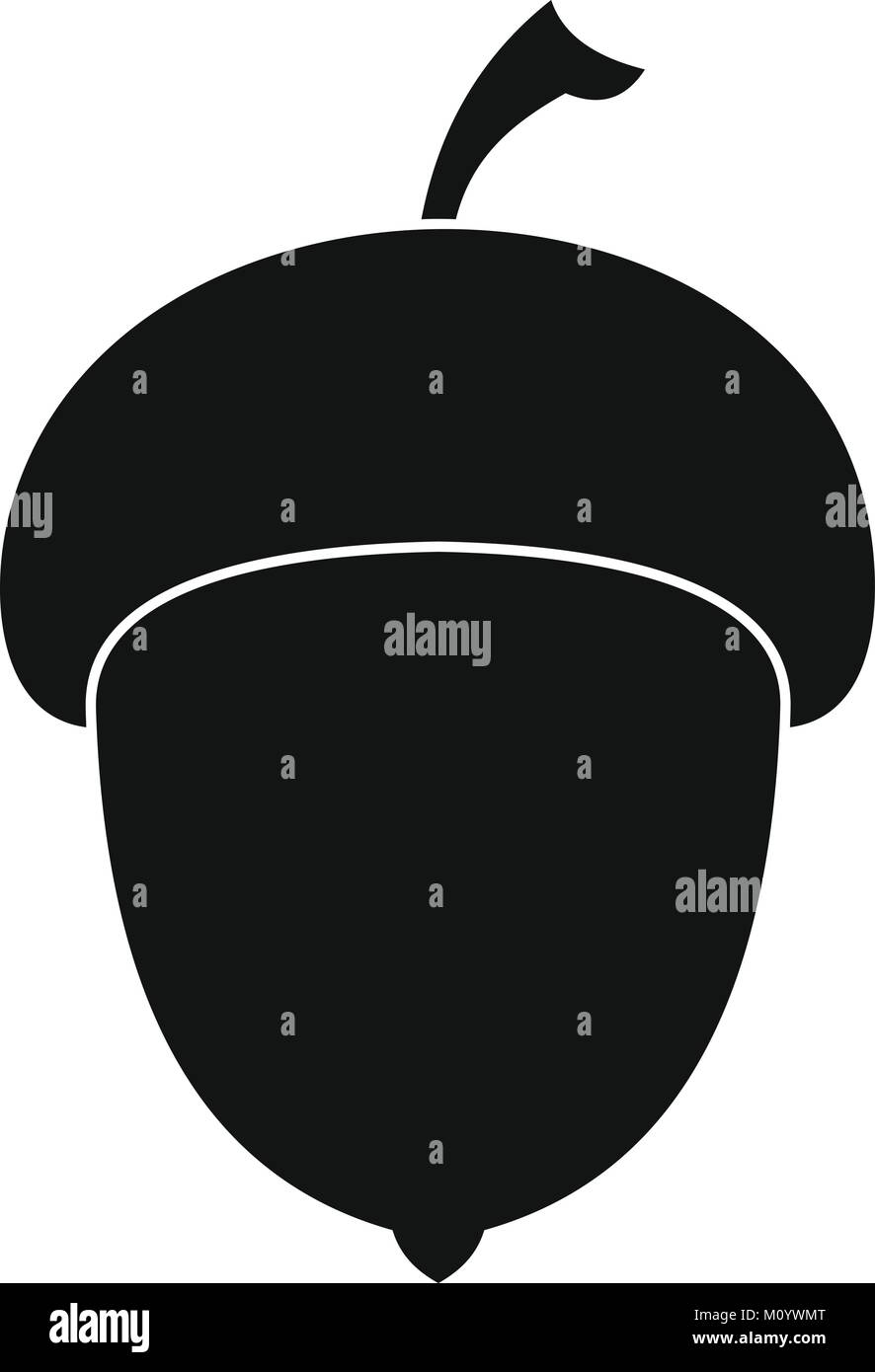 Acorn icon, simple style Stock Vector Image & Art - Alamy