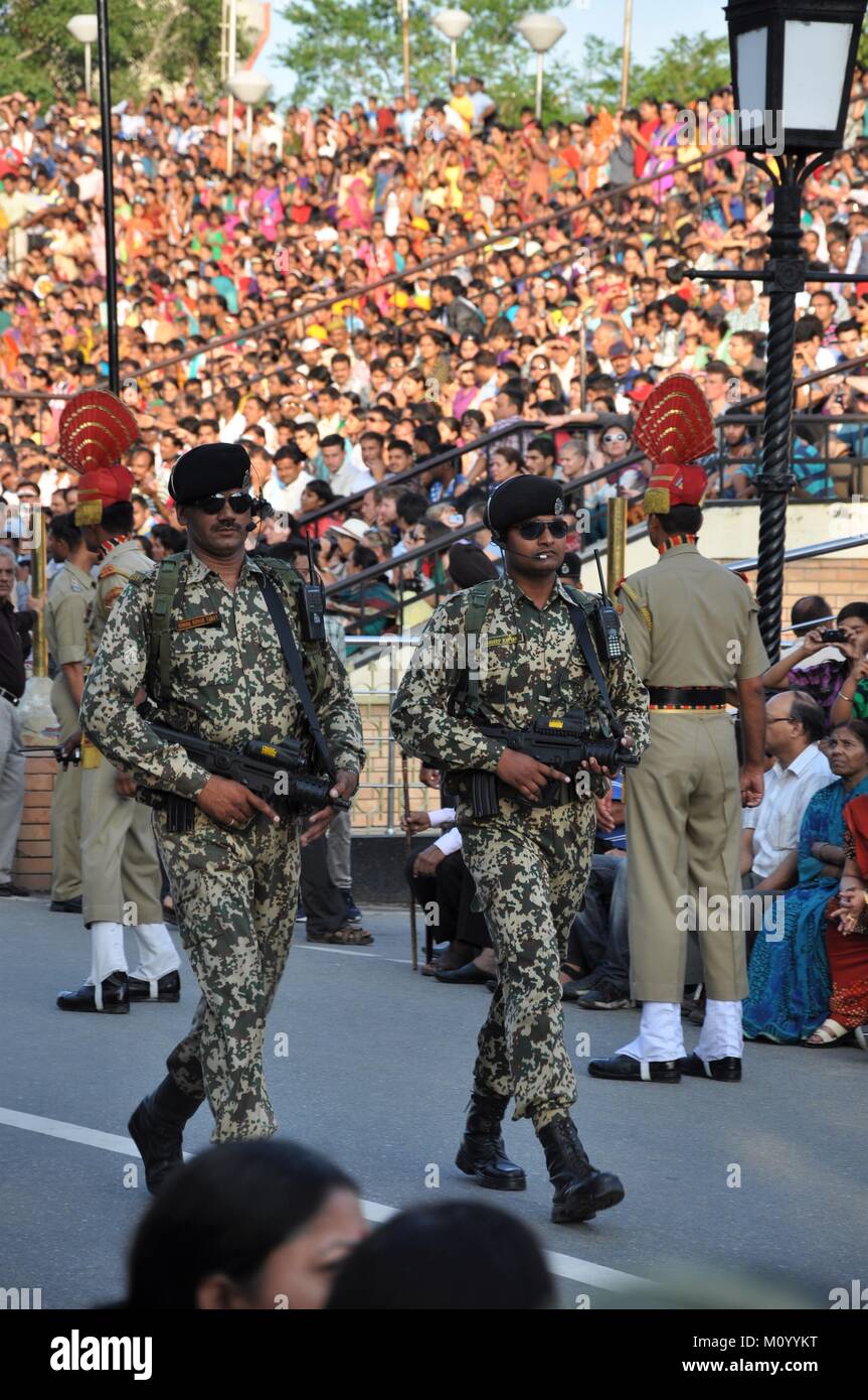 Parade flag lowering ceremony hi-res stock photography and images - Alamy
