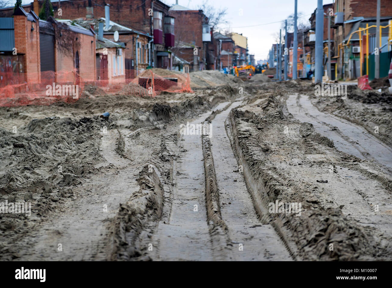 Muddy Street High Resolution Stock Photography and Images - Alamy