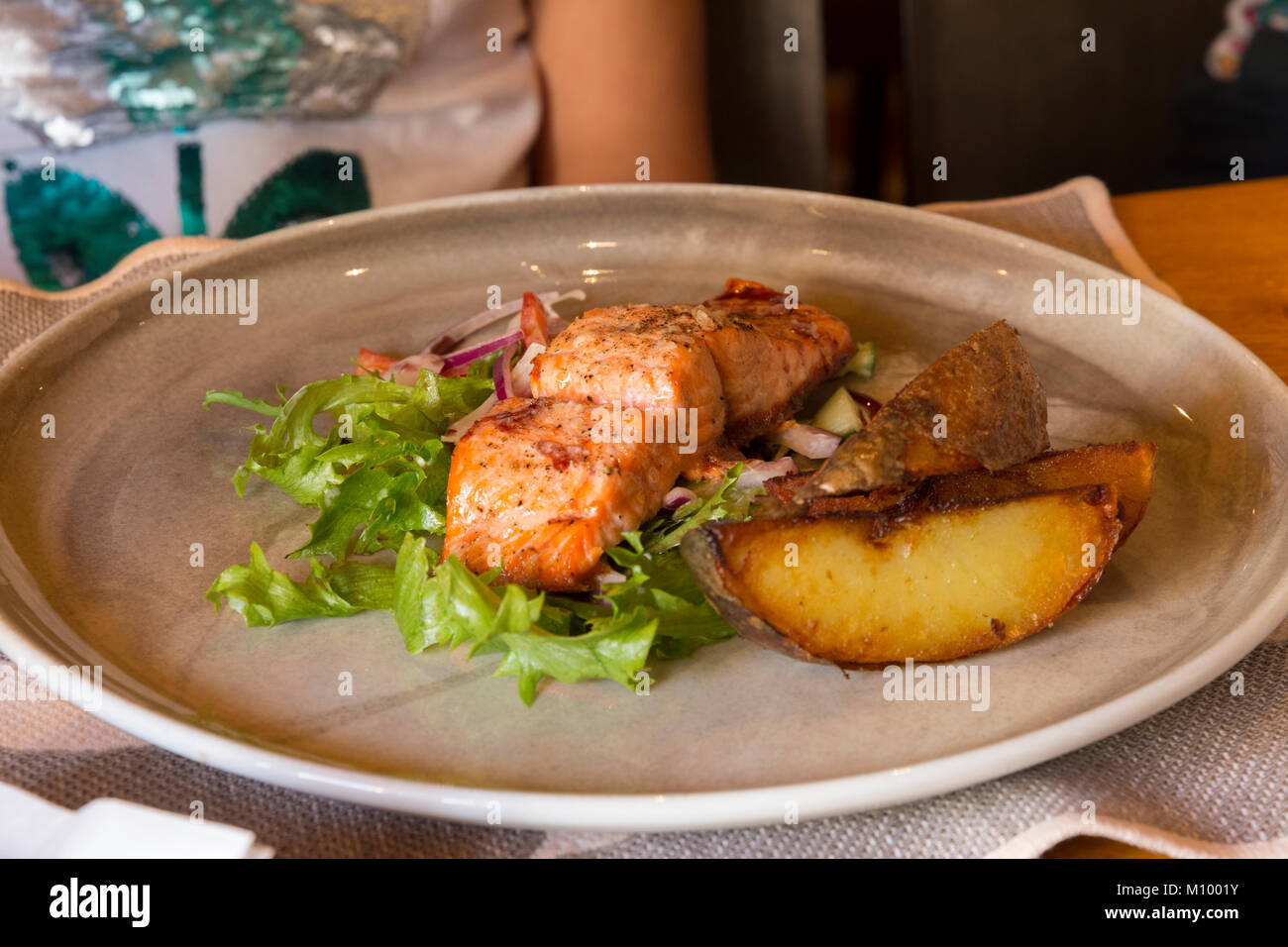 salmon fish in Norway in Lofoten Stock Photo - Alamy
