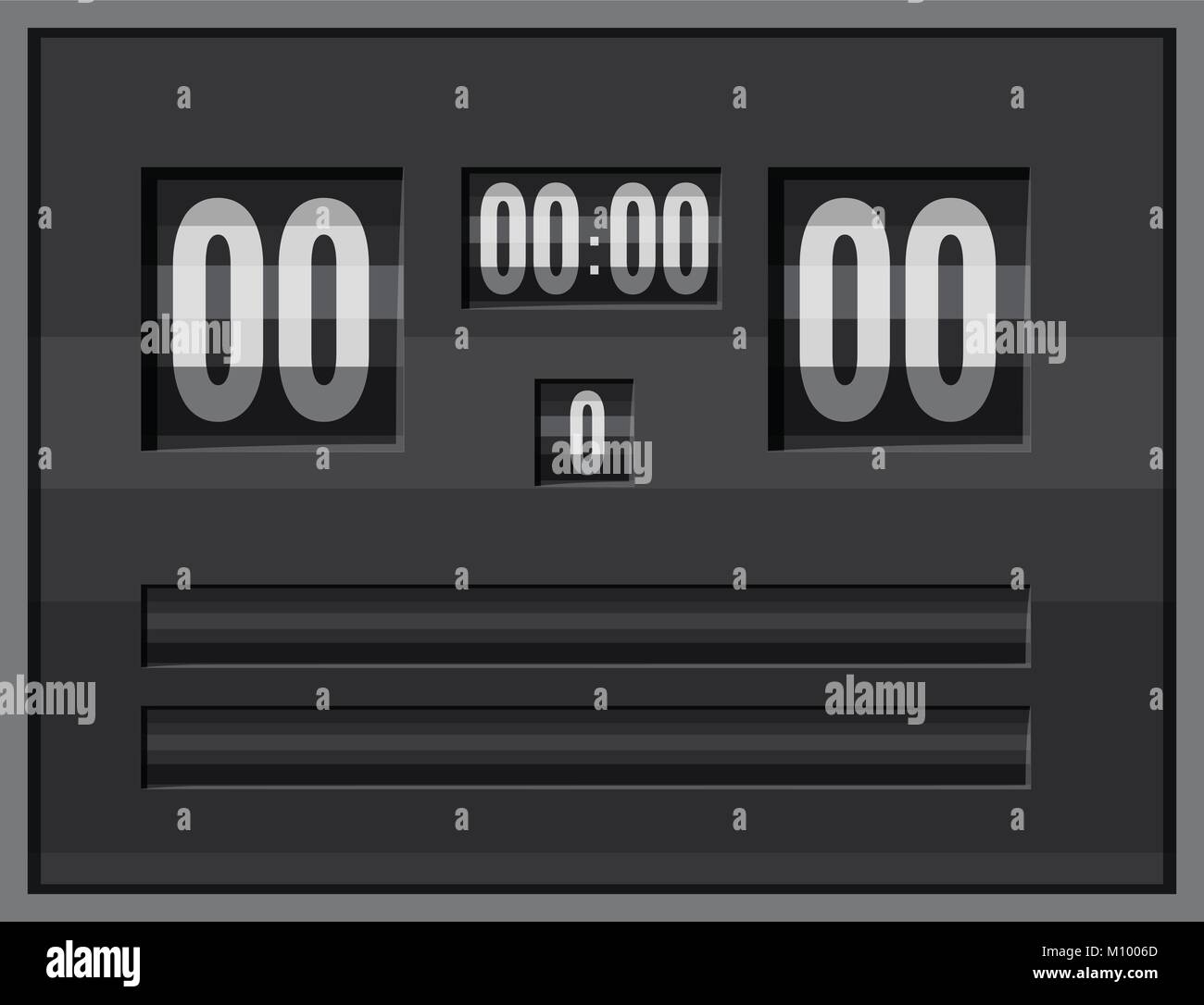 Electronic scoreboard and match ball hi-res stock photography and ...