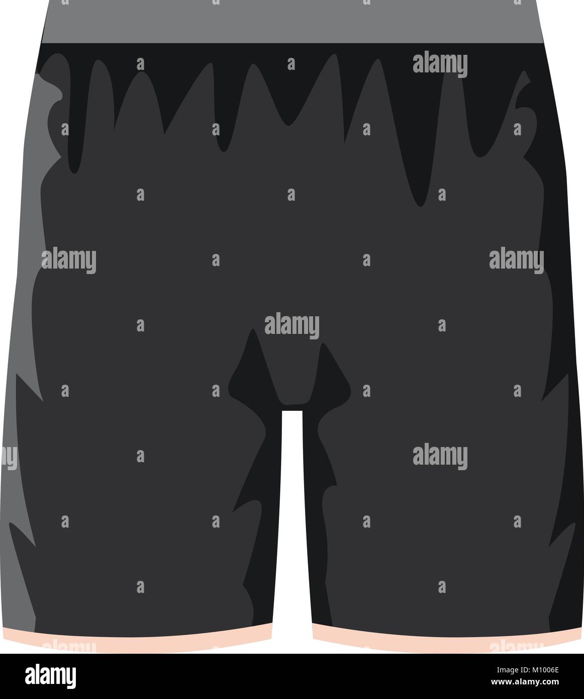 Black soccer shorts icon, cartoon style Stock Vector Image & Art - Alamy