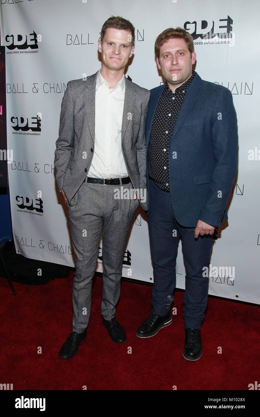 New York, NY, USA. 24th Jan, 2018. David Joseph Craig, Brian Crano at ...