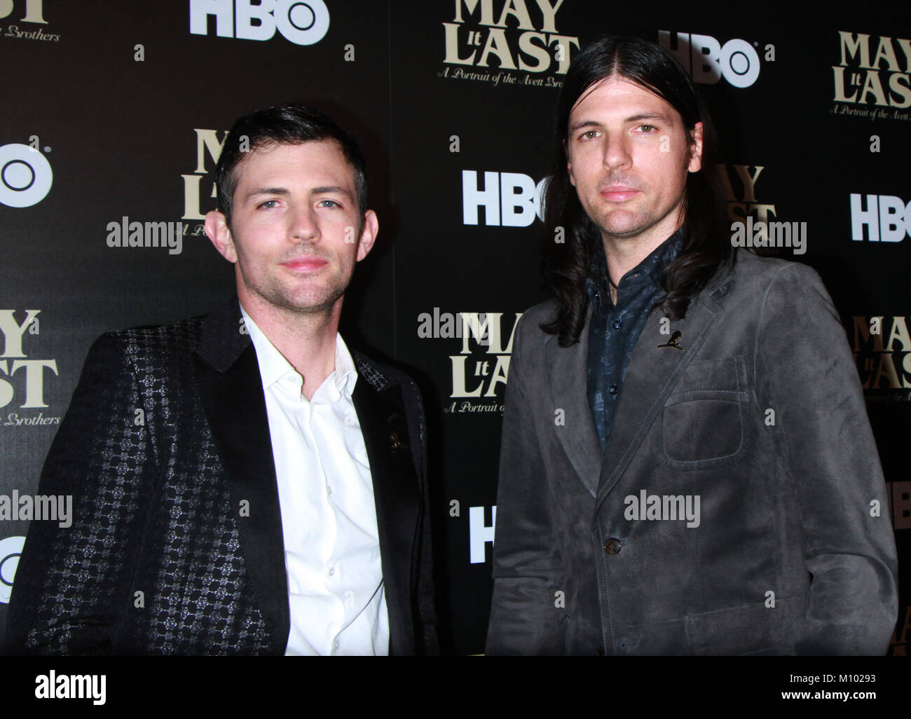 NEW YORK, NY January 24, 2018: Seth Avett, Scott Avett attend HBO & St ...