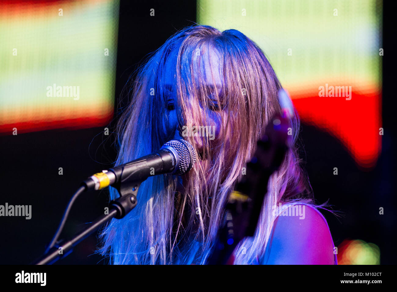 Fort Lauderdale, FL, USA. 23rd Jan, 2018. Milk Teeth performs at the ...