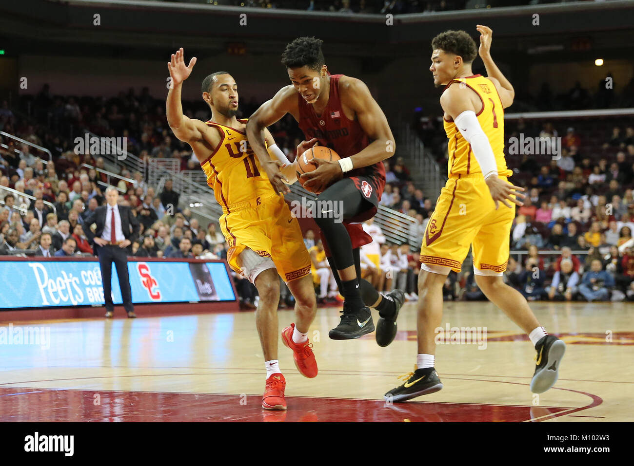 Usc stanford basketball hi-res stock photography and images - Alamy