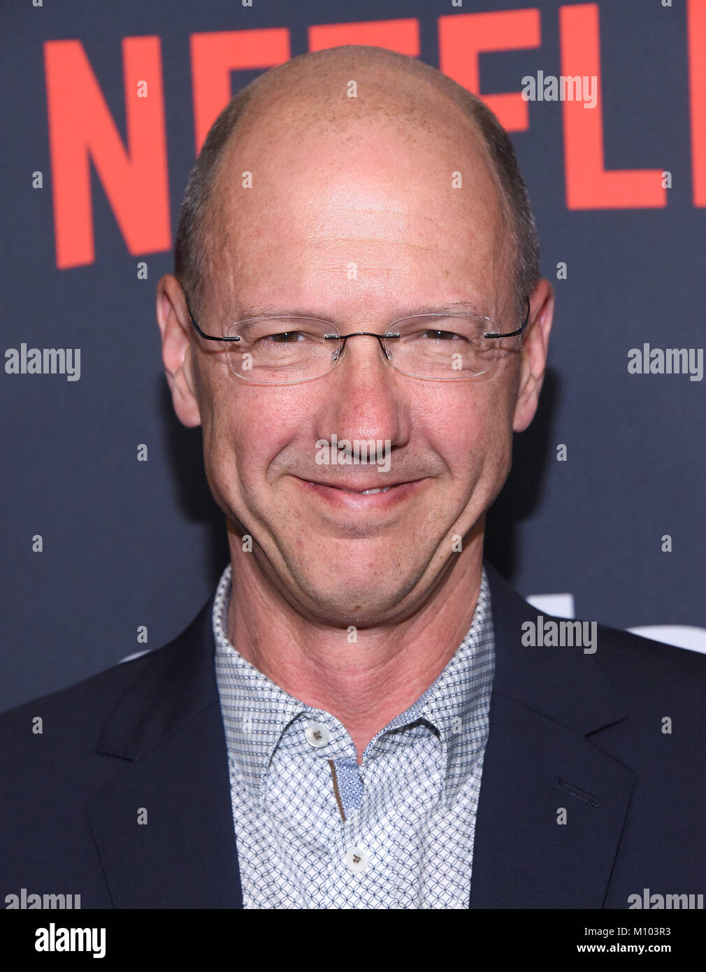 Hollywood, California, USA. 24th Jan, 2018. Mike Royce arrives for the ...