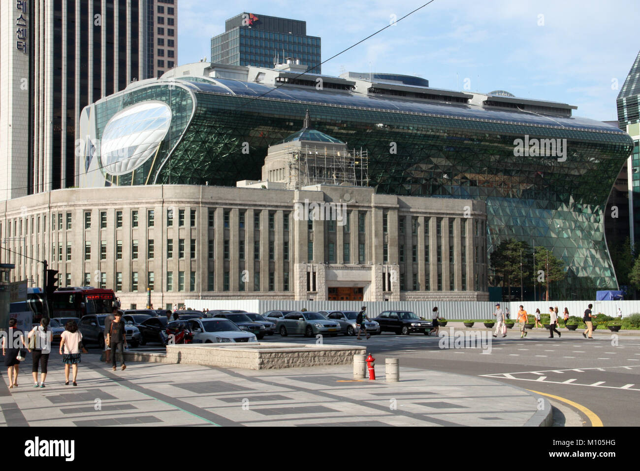 South Korea: Seoul City Hall | usage worldwide Stock Photo - Alamy