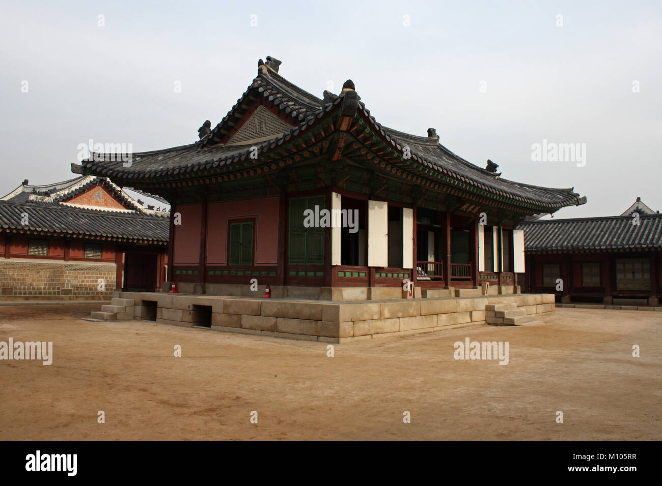 South Korea: Gyeongbokgung palace in Seoul | usage worldwide Stock ...