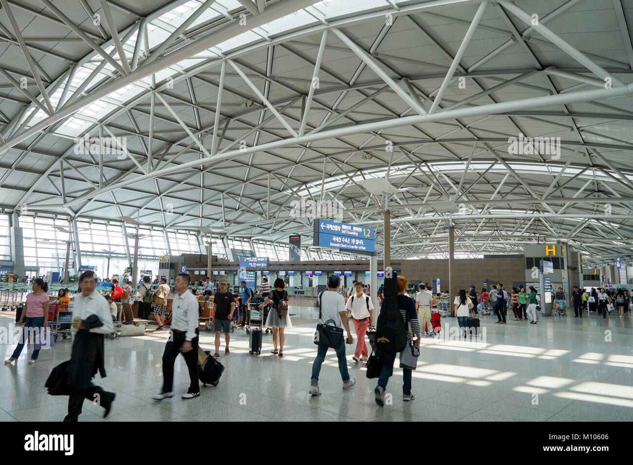 Incheon, Republic Of Korea. 03rd Sep, 2015. South Korea: Terminal 1 of ...