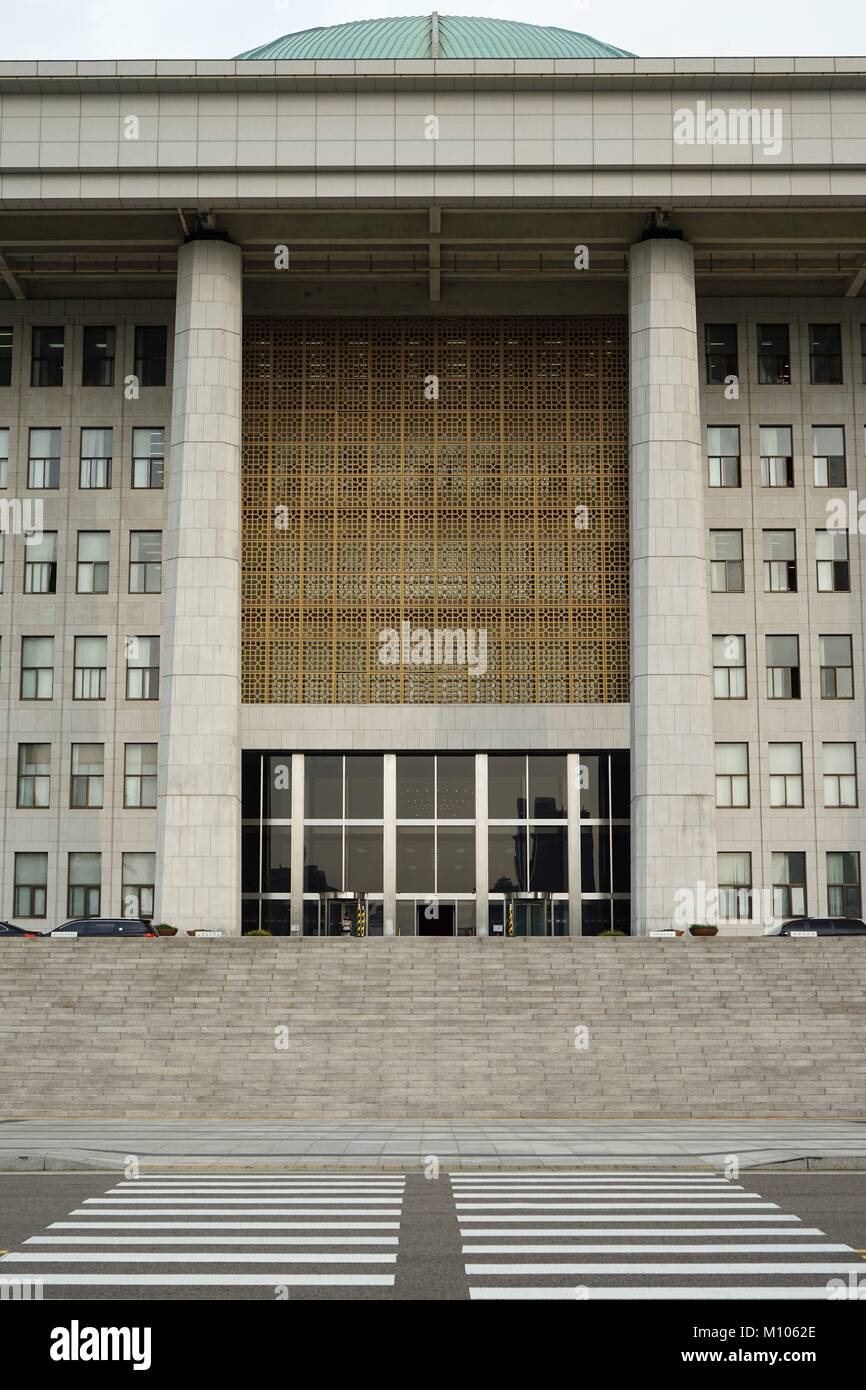 South Korea: National Assembly Building of South Korea (parliament ...