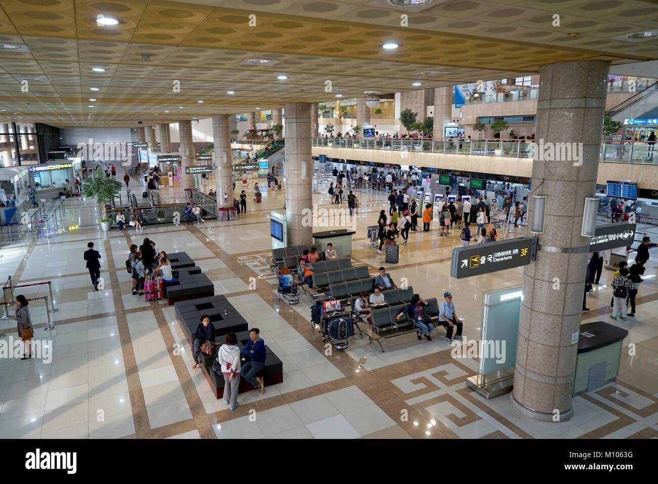 South Korea: International Terminal at Gimpo Airport (GMP) in Seoul ...