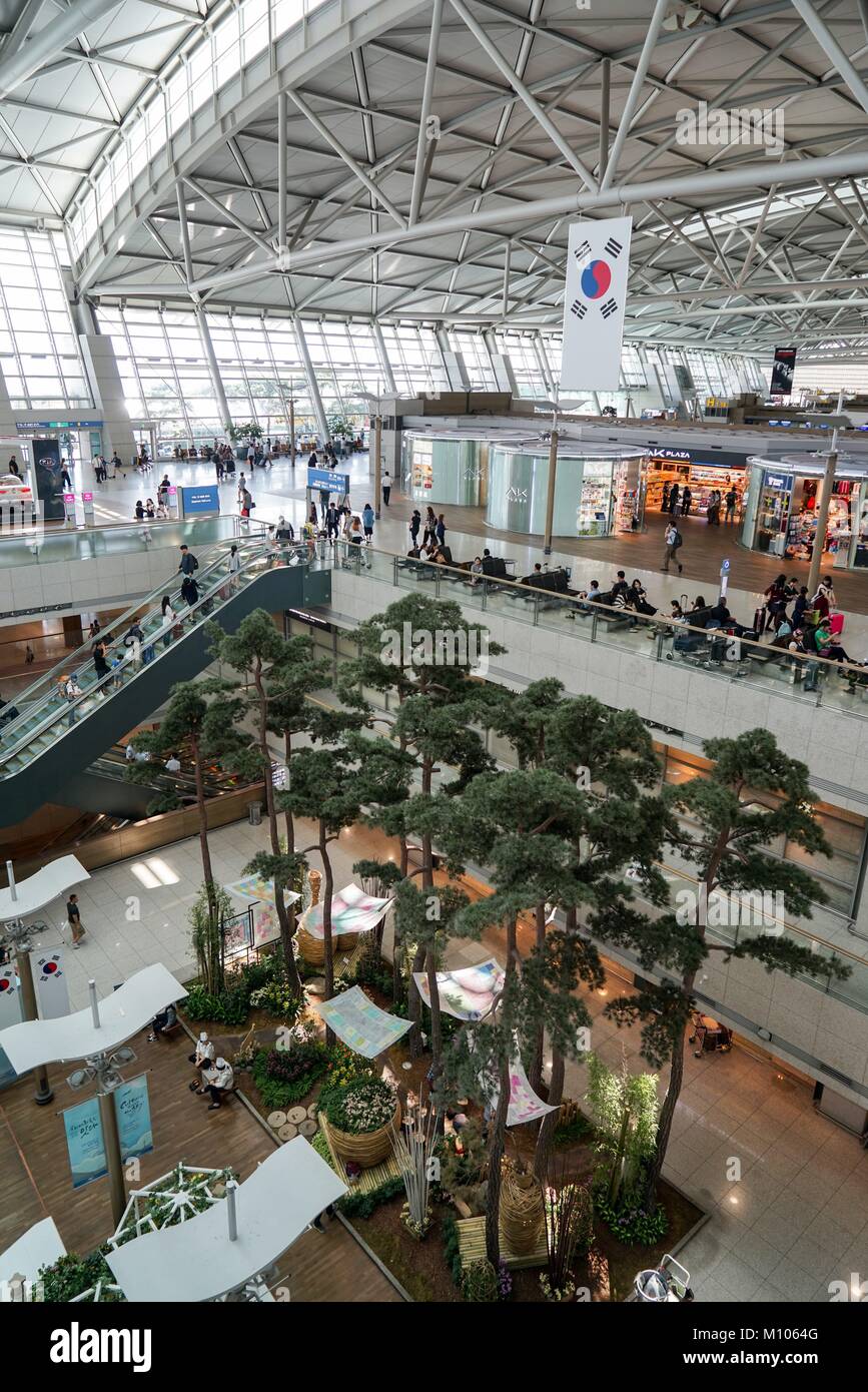 Incheon, Republic Of Korea. 03rd Sep, 2015. South Korea: Terminal 1 of ...