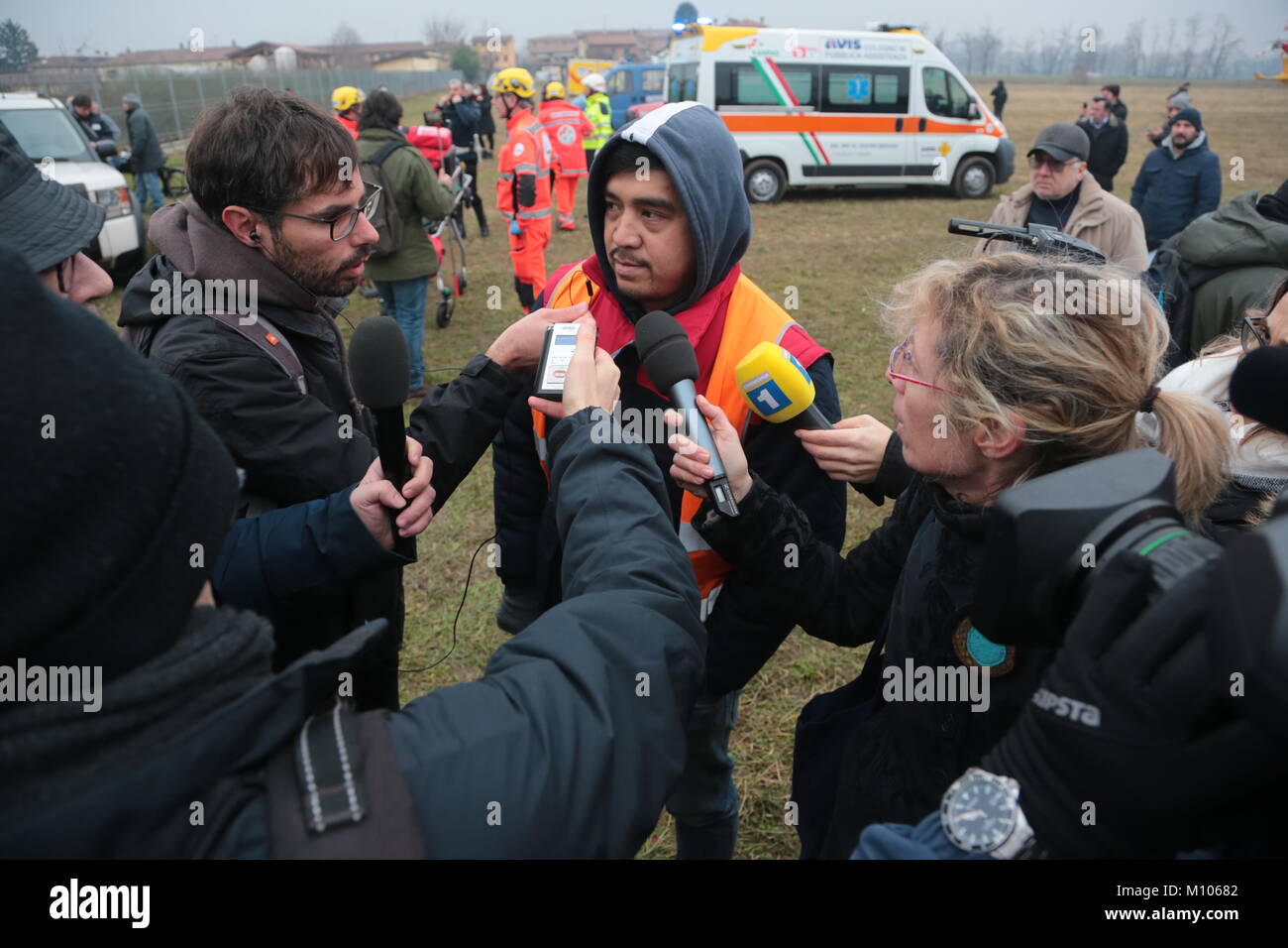 Serious railway accident between Pioltello and Segrate, with several ...