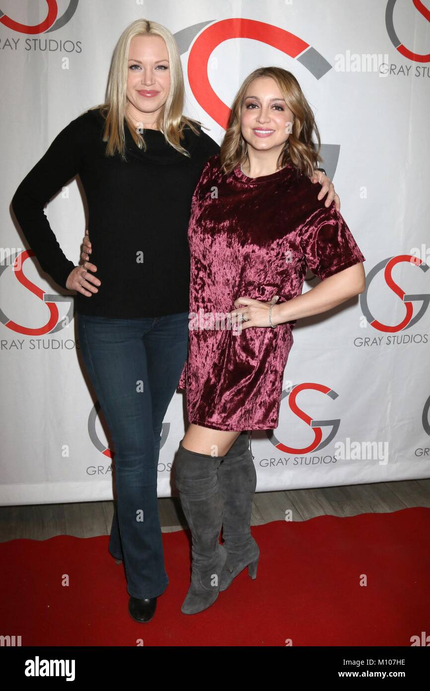 North Hollywood, CA. 20th Jan, 2018. Adrienne Frantz, Shanelle Workman ...