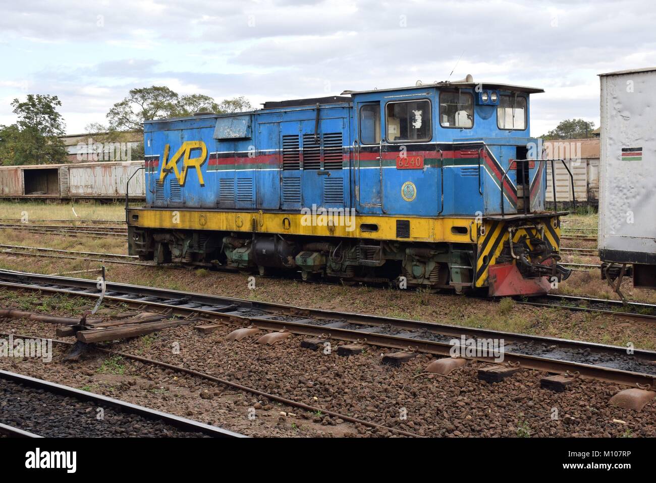 Nairobi, Kenya. 13th Aug, 2017. The old railway station with german ...