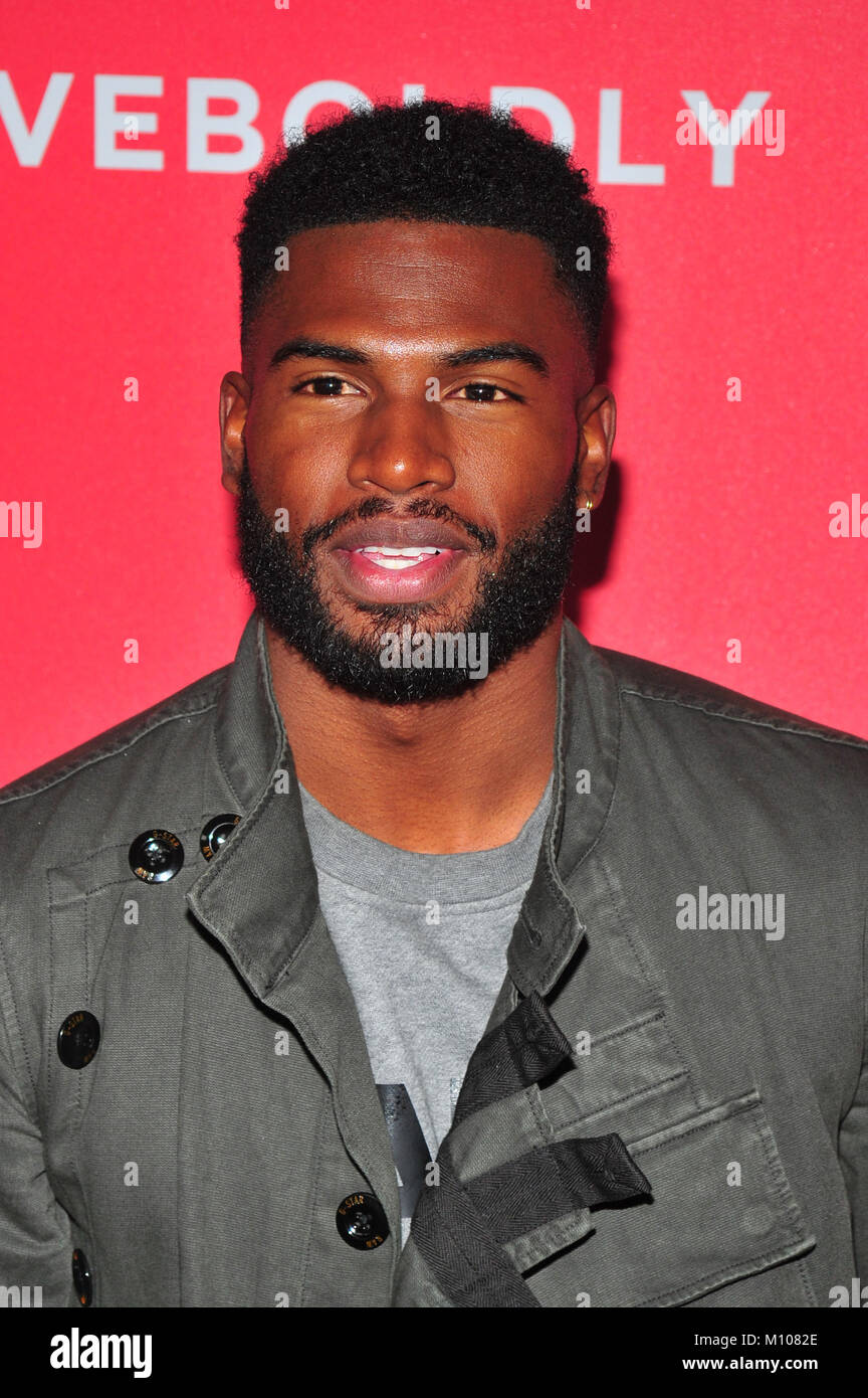 New York, NY, USA. 24th Jan, 2018. Broderick Hunter at the Revlon Live ...