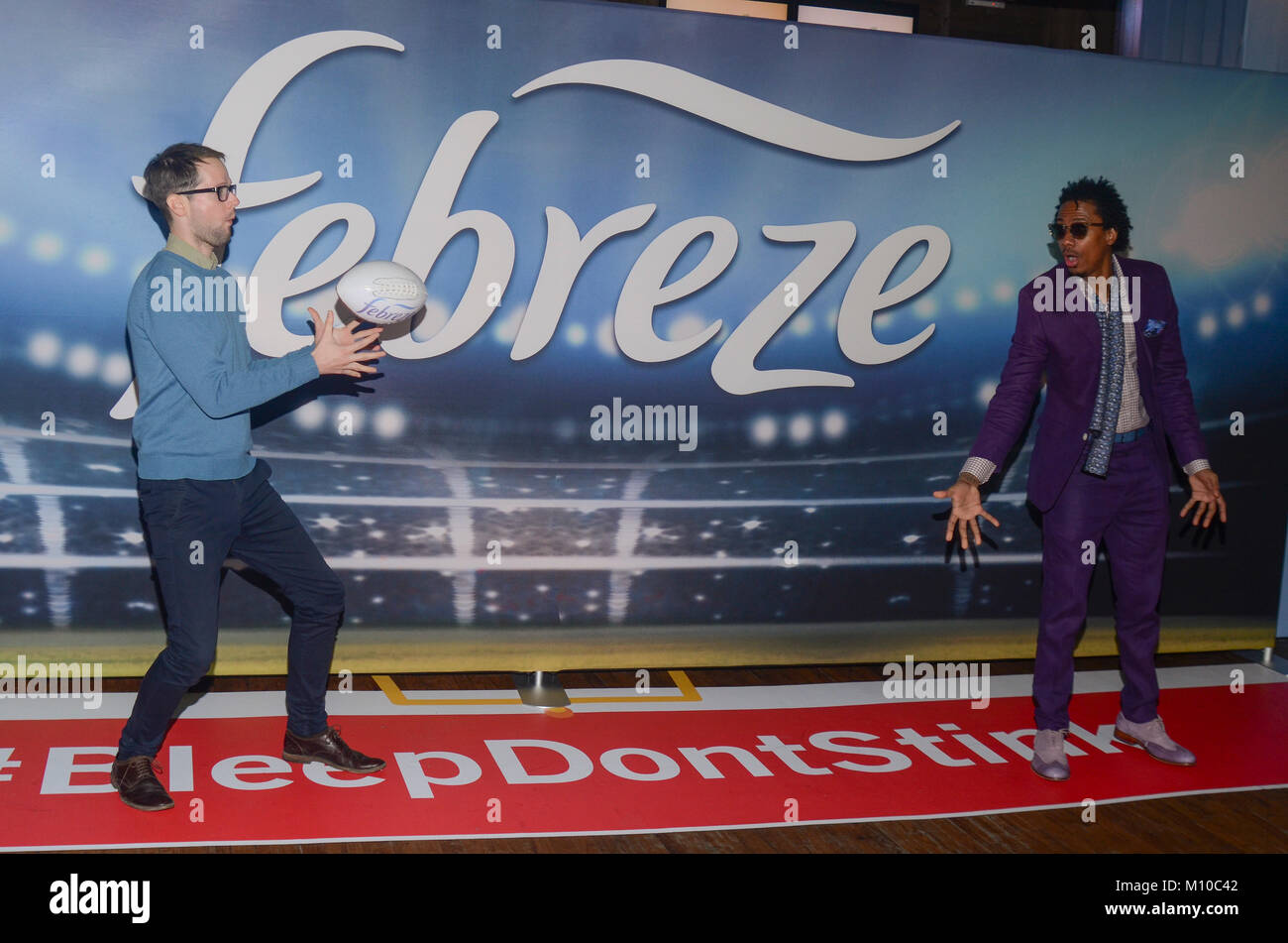 New York, NY, USA. 25th Jan, 2018. Kieran Mulcare and Nick Cannon ...