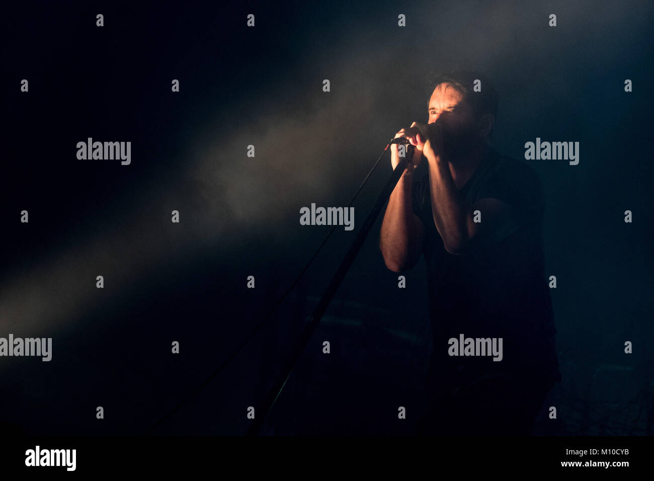 Chicago, Illinois, USA. 15th Sep, 2017. TREN REZNOR of Nine Inch Nails ...