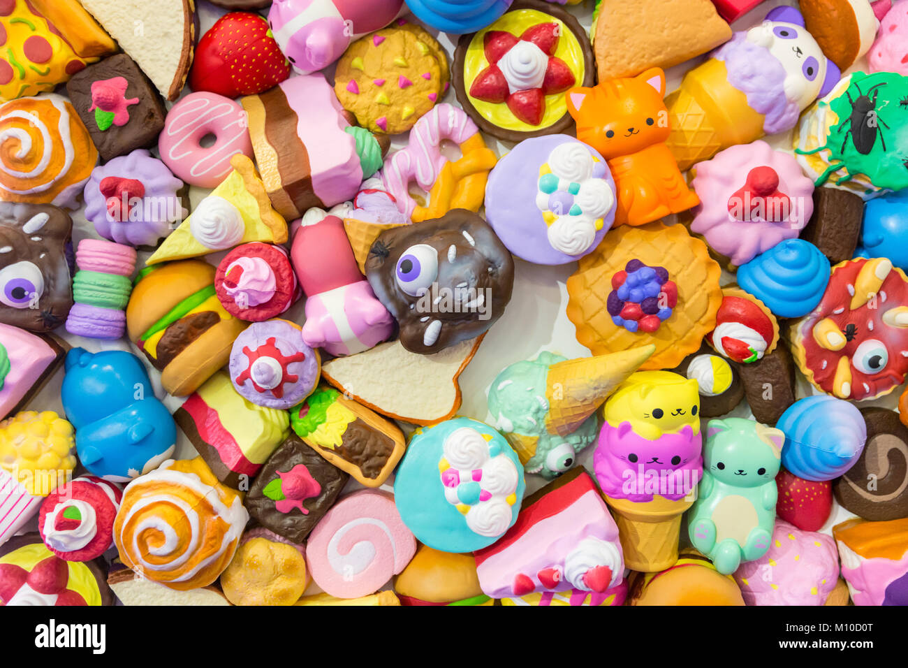 Colorful sweets exhibition hi-res stock photography and images - Alamy