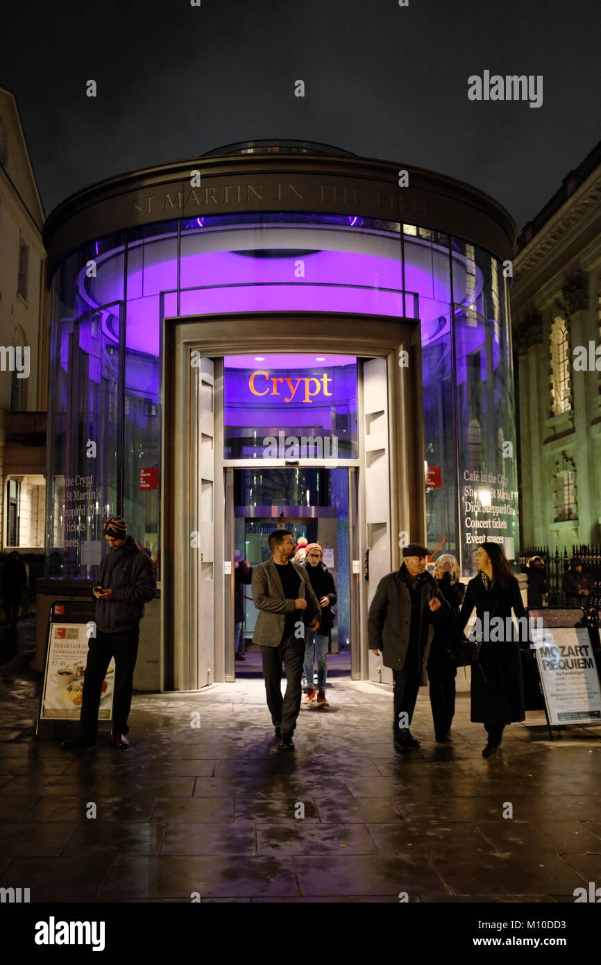 The cafe in the crypt hi-res stock photography and images - Alamy