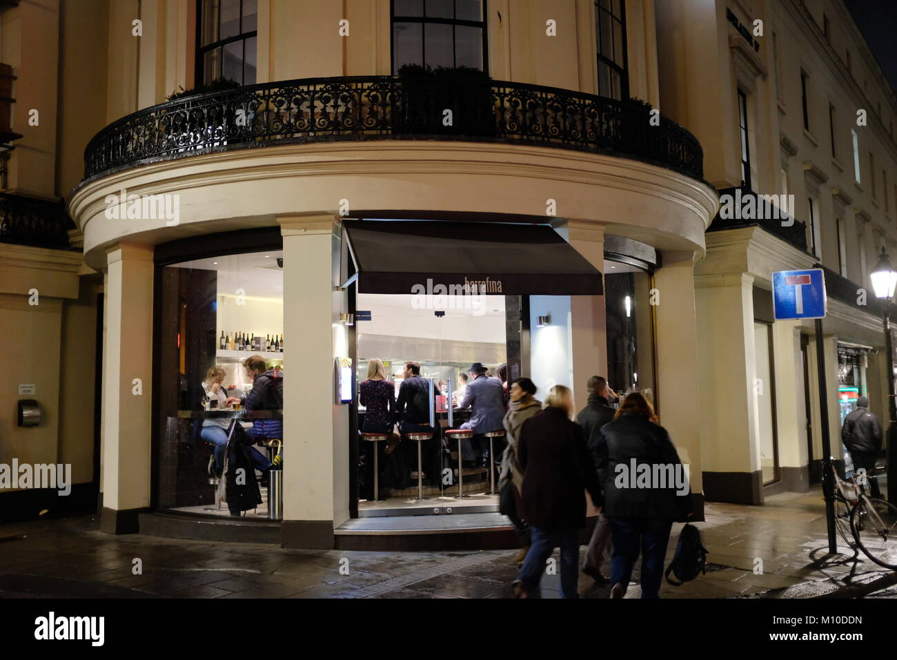 Barrafina Spanish Tapas Bar & Restaurant in London, England, UK Stock ...