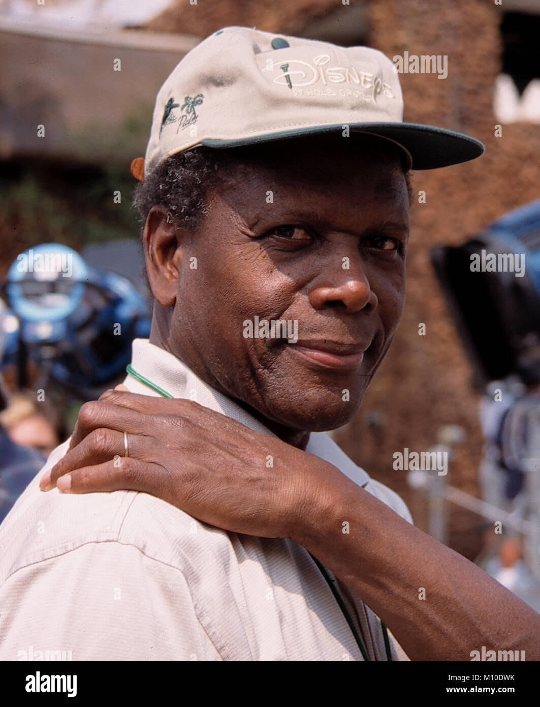 Sidney Poitier attending the Opening Day of Walt Disney World's ANIMAL ...