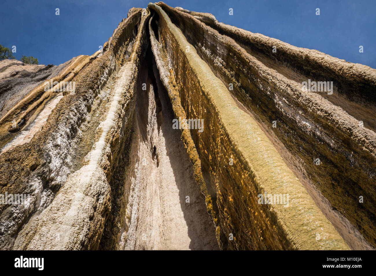 Hierve el Agua petrified waterfall,Oaxaca, Mexico Stock Photo - Alamy