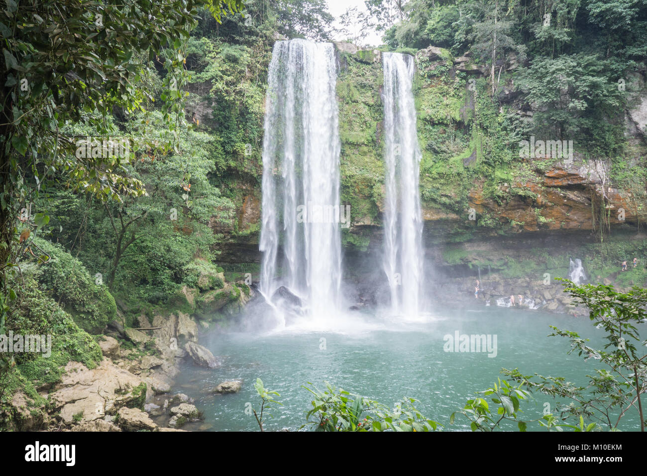 Misol Ha Falls, Palenque, Mexico Stock Photo - Alamy