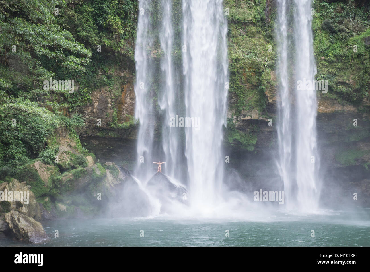 Misol Ha Falls, Palenque, Mexico Stock Photo - Alamy