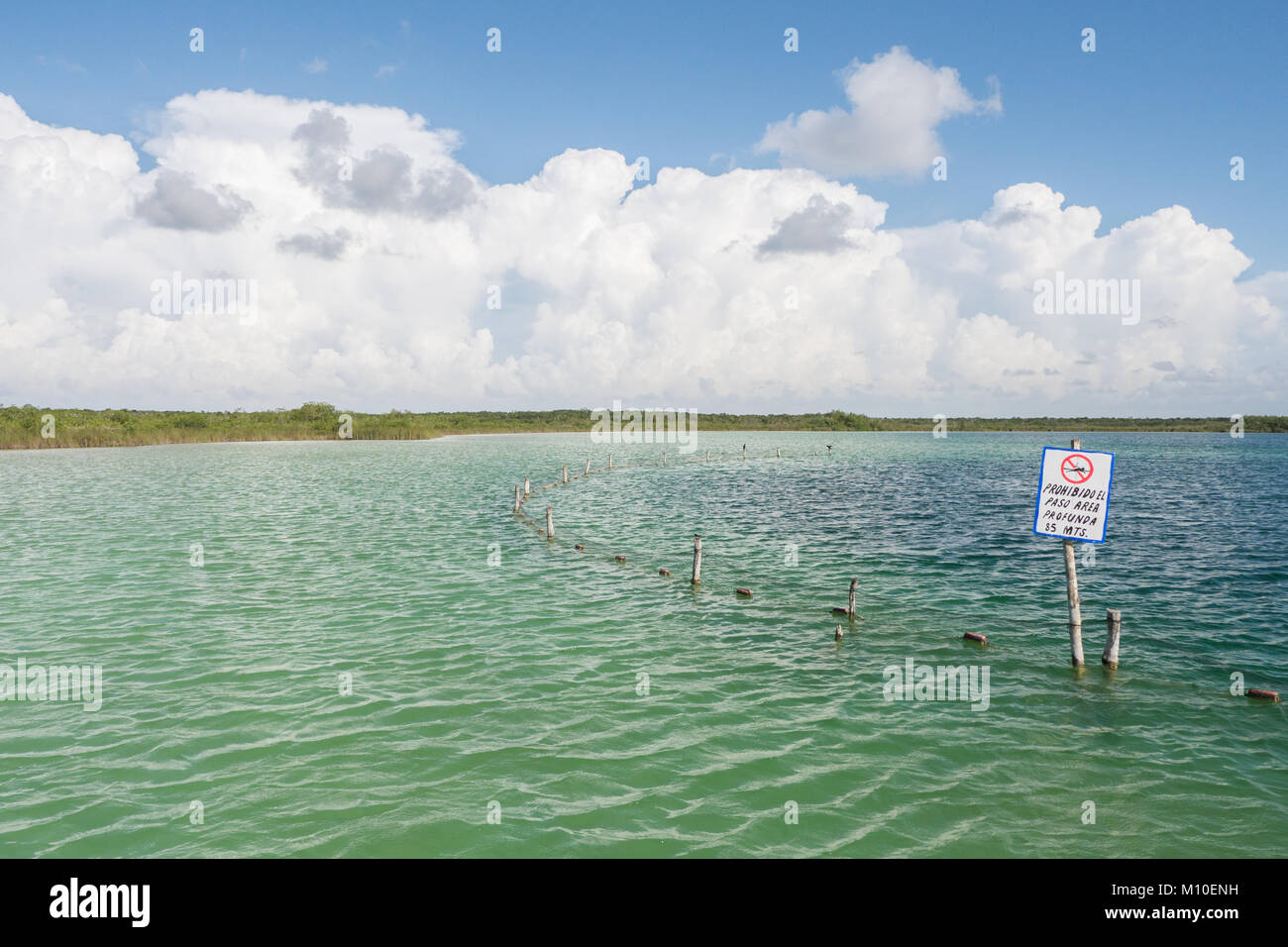 Kanlum Lagoon, Tulum, Mexico Stock Photo - Alamy