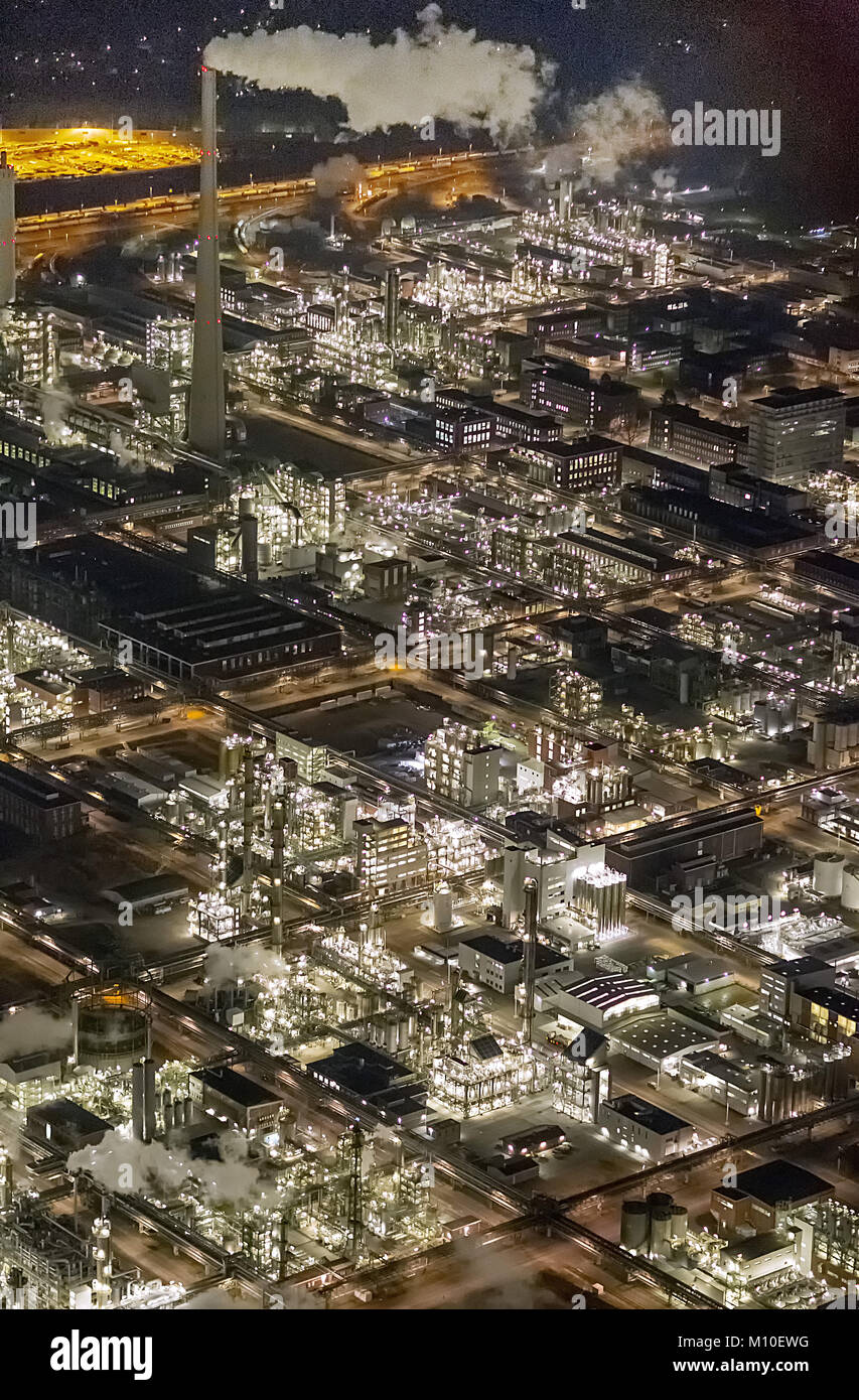Luftbild, Chemiepark Marl ehemals Chemische Werke Hüls AG in Marl ...
