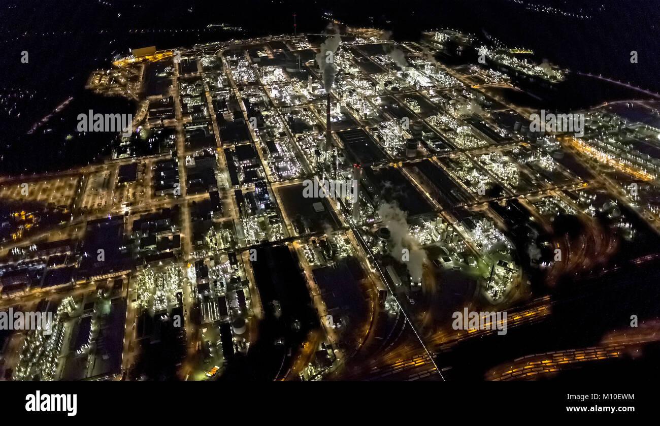 Luftbild, Chemiepark Marl ehemals Chemische Werke Hüls AG in Marl ...