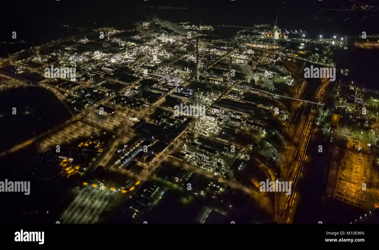 Luftbild, Chemiepark Marl ehemals Chemische Werke Hüls AG in Marl ...