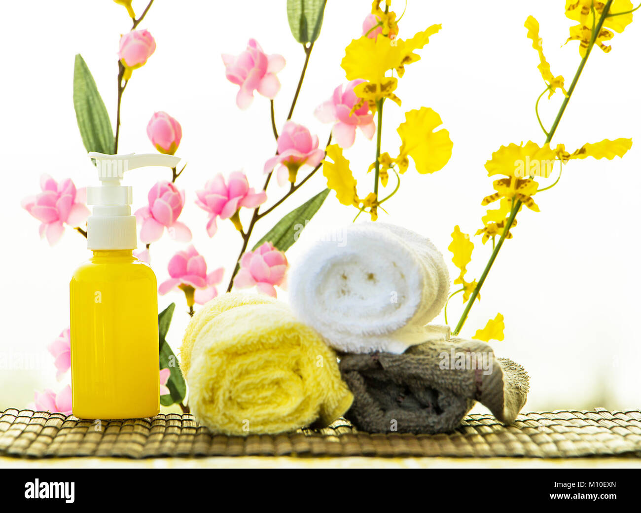 Relaxing At A Beauty Spa Getting Healthy Natural Treatment Stock Photo ...