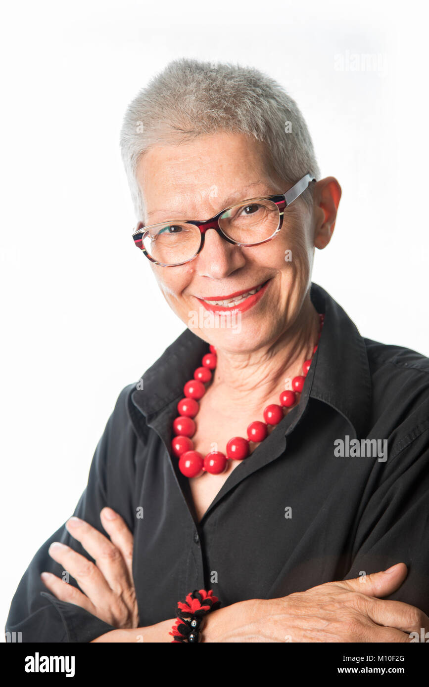 Older classy woman hi-res stock photography and images - Alamy