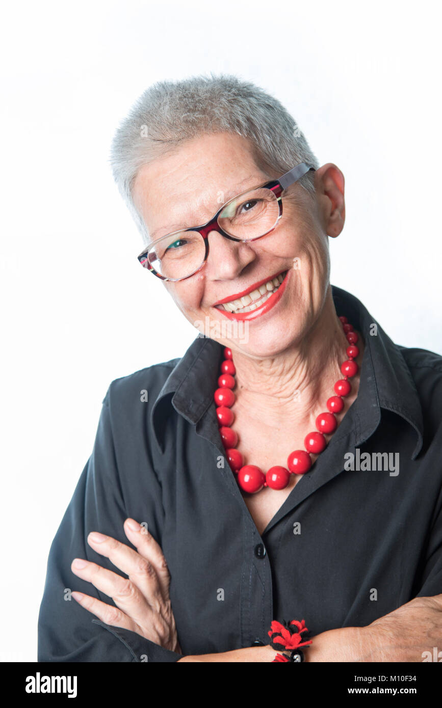 Older classy woman hi-res stock photography and images - Alamy