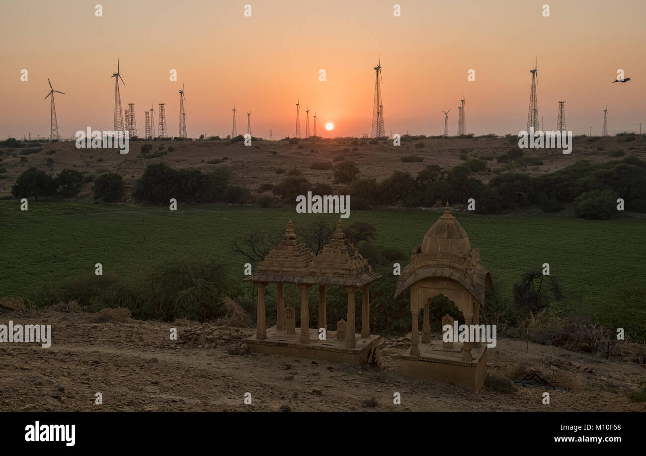 Indian windmills High Resolution Stock Photography and Images - Alamy