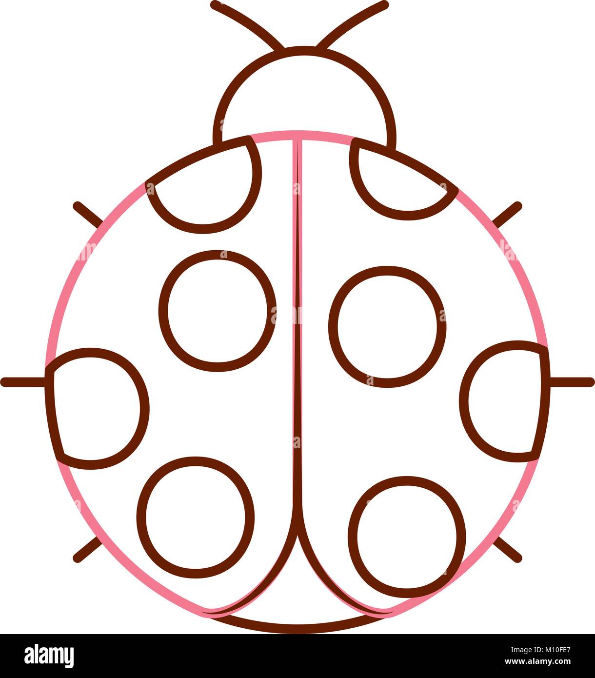 ladybug insect small icon animal Stock Vector Image & Art - Alamy